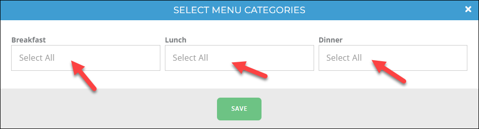 FAQs: Personal Menus – MealSuite