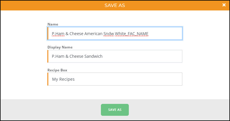 Working in a Menu Item Extension Grid – MealSuite