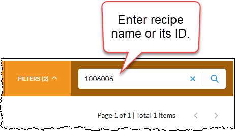 Opening and Customizing Your Recipe List (via the Recipes Listing ...