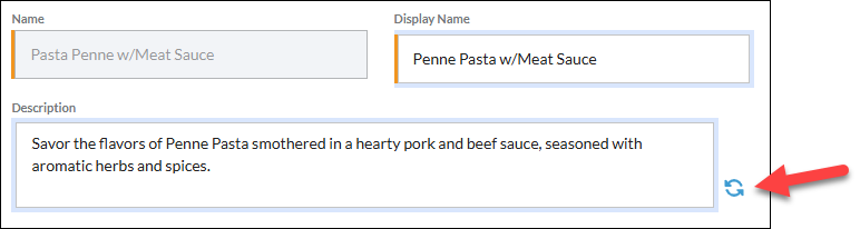 Customizing a Master Recipe for your Account – MealSuite