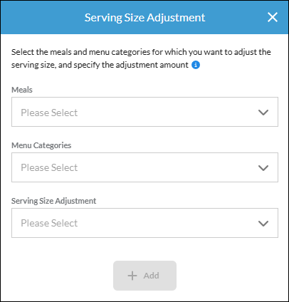 Adding Serving Size Adjustment to a Diet Intervention – MealSuite