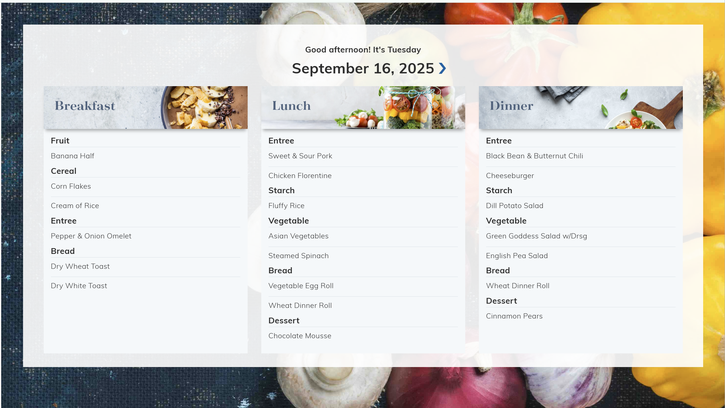 Customized Menu Websites – MealSuite