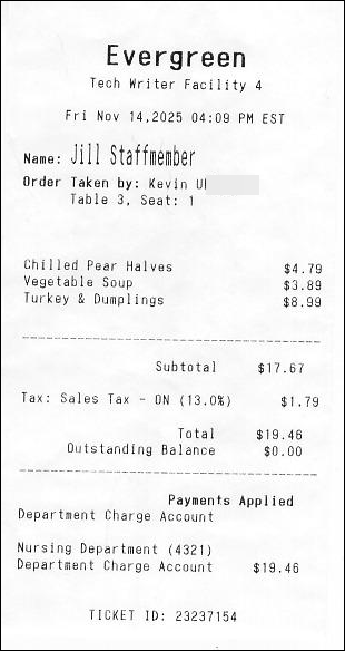 POS Receipt Examples – MealSuite