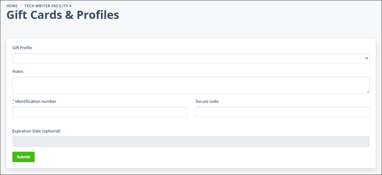 Manually Adding an Unloaded Gift Card and Loading an Amount On It ...