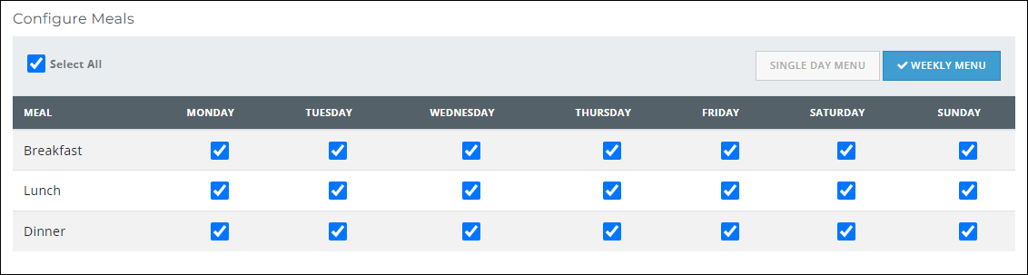 Creating a New Also Available (AA) Menu from Scratch – MealSuite