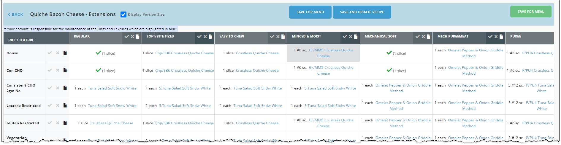 Adding Items to a Menu – MealSuite
